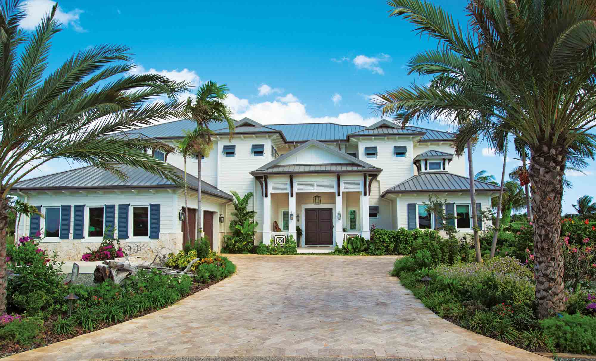 Modern Colonial Mansion